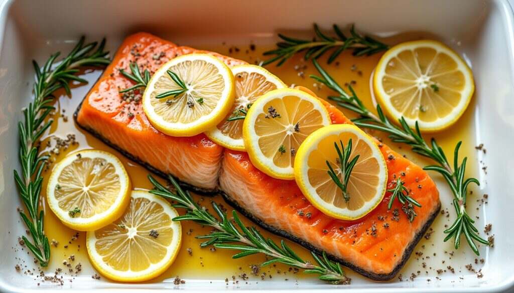 Pavés de saumon au four : la recette rapide et savoureuse