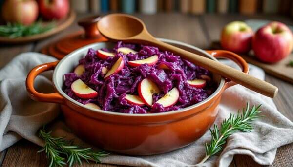 Une touche de nostalgie : chou rouge aux pommes de ma grand-mère