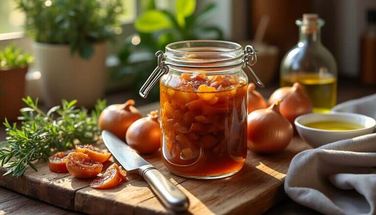 Confit d'oignons express : la recette rapide qui régale
