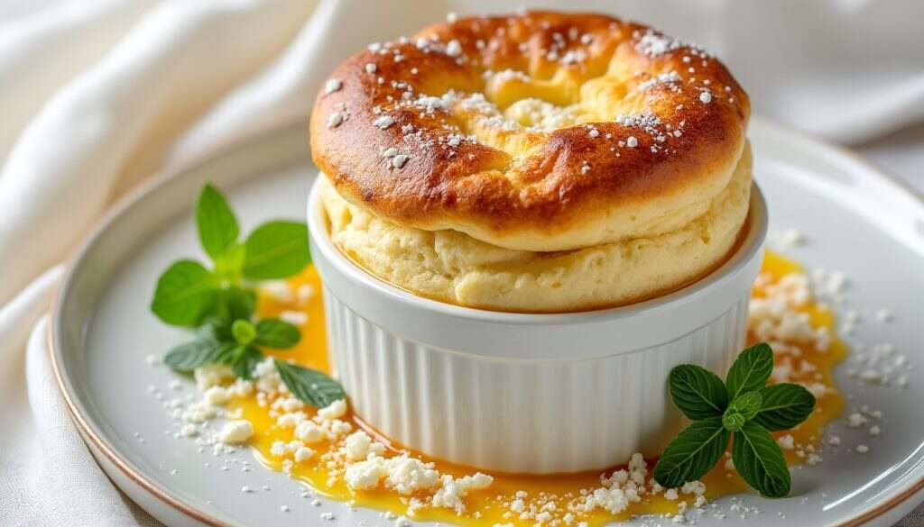 Délicieux soufflé au fromage : une invitation à la haute cuisine