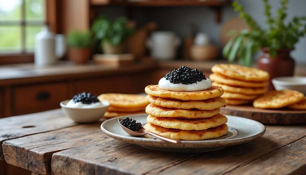 Blinis : les petits plaisirs de la cuisine russe